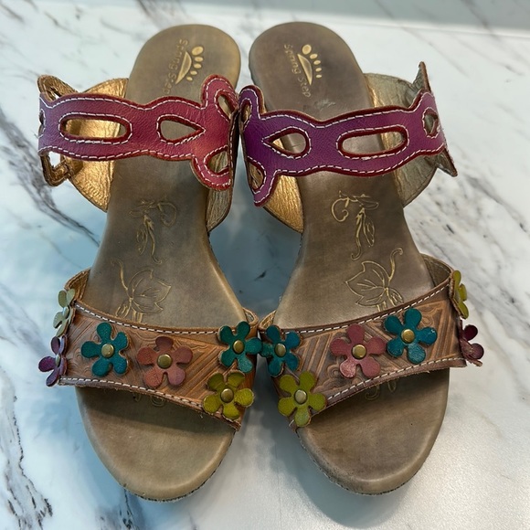 Spring Step | Shoes | Guc Spring Step Calla Platform Sandals Size 38 ...